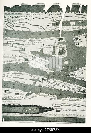 Tabula Peutingeriana / Peutinger Map / Peutinger's Tabula / Peutinger ...