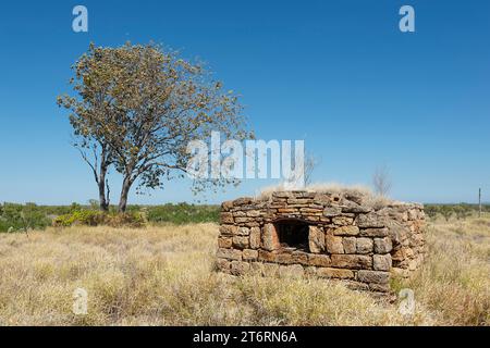Ruins of the old Ord Homestead, Duncan Road, Kimberley Region, Western ...