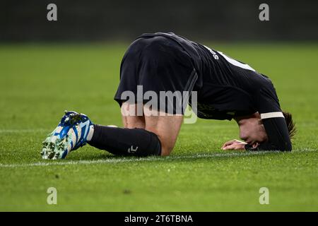 Fabio Miretti of Juventus Fc looks on during the Serie A match beetween ...