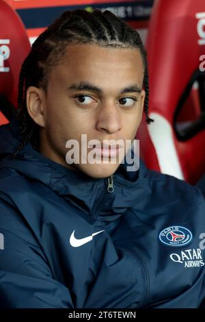 Ethan Mbappe during the Ligue 1 football (soccer) match Paris Saint ...
