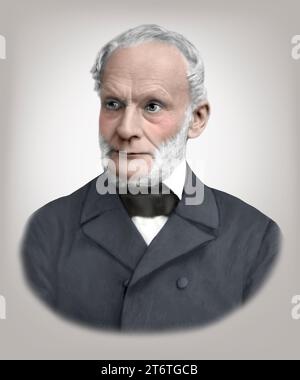 Rudolph Clausius. 1822-1888. German Physicist Mathematician Stock Photo ...