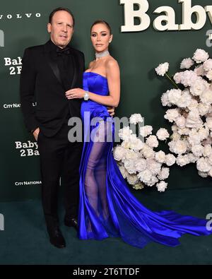 David Dollinger and Tara Dollinger arriving at the 2023 Baby2Baby Gala ...