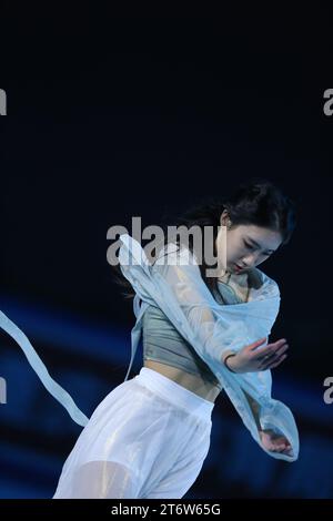 Chen Hongyi of China performs during the women's free skating at the ...