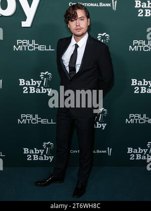 Cole Sprouse arrives at the Baby2Baby Gala on Saturday, Nov. 11, 2023 ...
