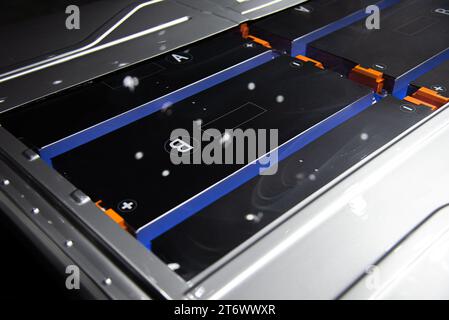 An All-New BEV Lithium-ion Battery develop by Deepal seen displayed ...