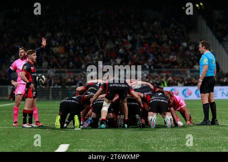 Martin PAGE RELO of Lyon and Rory KOCKOTT of Paris during the French ...