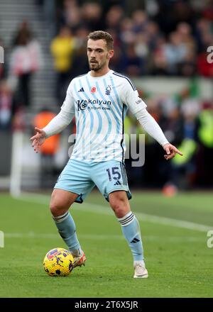 Nottingham Forest's Harry Toffolo in action during the Premier League ...