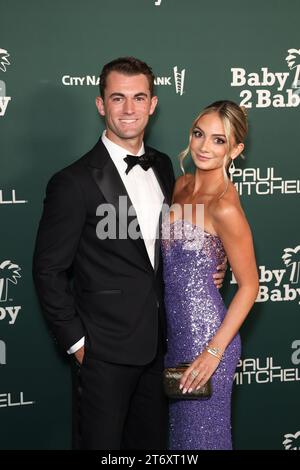 Gianna Caruso, Chase Durkee attend the 2023 Baby2Baby Gala Presented By ...