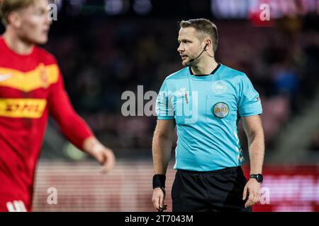 Herning, Denmark. 12th, November 2023. Mario Dorgeles (29) of FC ...