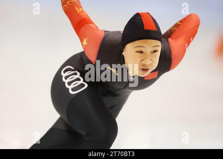 Zou Xinyue (CHN), NOVEMBER 10, 2023 - Speed Skating : ISU Speed Skating ...