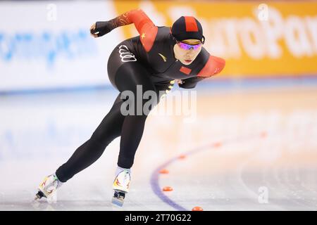 Li Qishi (CHN), NOVEMBER 11, 2023 - Speed Skating : ISU Speed Skating ...