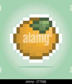 Vector Summer Fruits Patterns in cartoon style. Fruits and berries ...