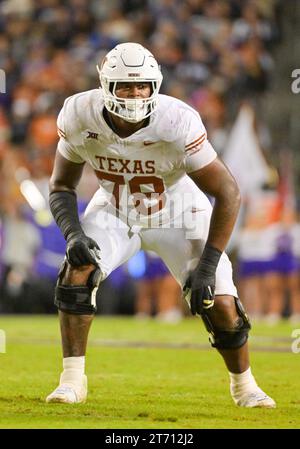Texas offensive lineman Kelvin Banks Jr. (OL01) poses for a portrait at ...