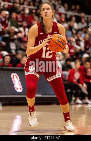 Indiana guard Yarden Garzon (12) during an NCAA college basketball game ...