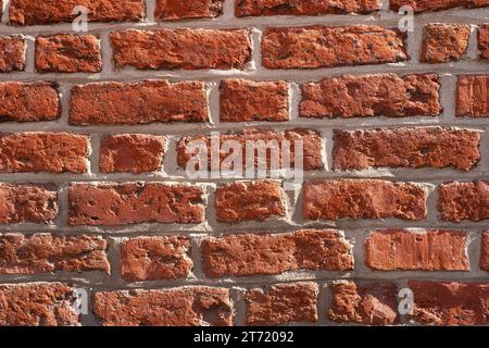 structure of medieval bricks illuminated by the sun Stock Photo - Alamy