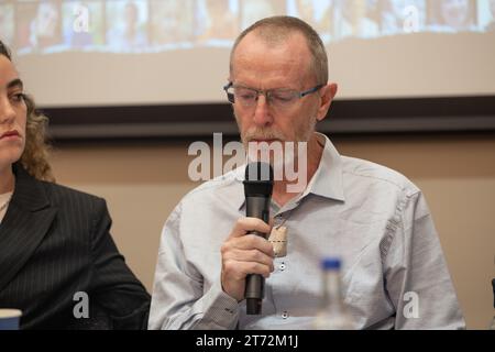 Families of hostages feared taken in Gaza (left to right) Tal Yeshurun ...