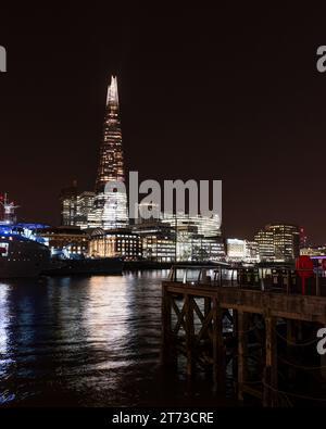 The Shard at night Stock Photo - Alamy