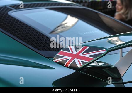 Lotus Elise car rear and spoiler Stock Photo - Alamy