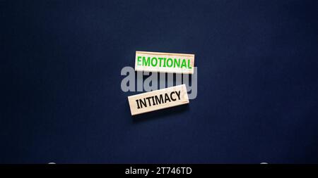 Emotional intimacy symbol. Concept words Emotional intimacy on ...
