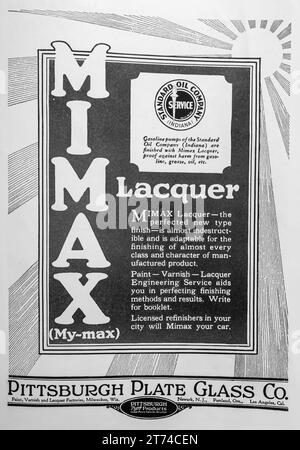 A vintage advertisement for the Standard Oil Company, showcasing their ...