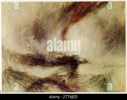Joseph Mallord William Turner. Tempête de neige, Hannibal et son armée ...