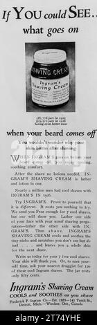 1920s USA Ingrams Magazine Advert Stock Photo - Alamy