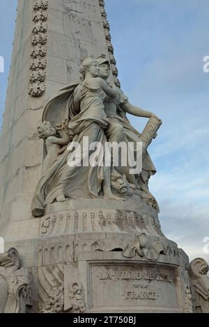 The Centennial Monument at Nice on the French Riviera Stock Photo - Alamy
