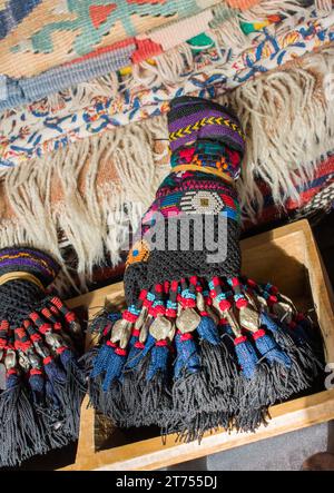 Selection of Ottoman Turkish traditional tassels in various colors ...