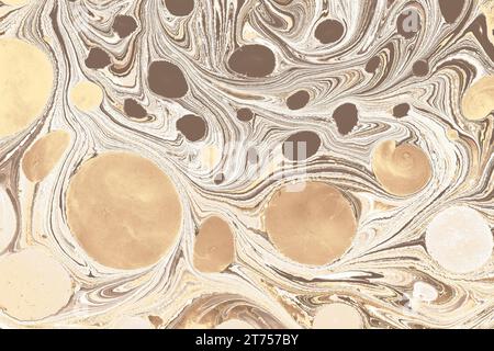 Abstract marbling floral pattern for fabric, tile design. background ...