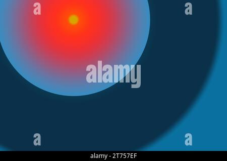 Abstract colorful semi circle geometric pattern design and background ...