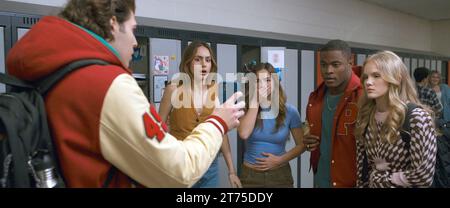 THANKSGIVING, from left: Addison Rae, Gabriel Davenport, 2023 ...