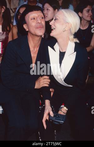 Joey Arias and Carmen Dell'Orefice attend NYC 2000 Millennium Fashion ...