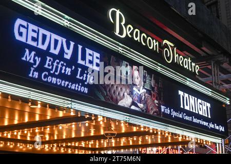 A view of the "Geddy Lee - My Effin' Life In Conversation - North ...