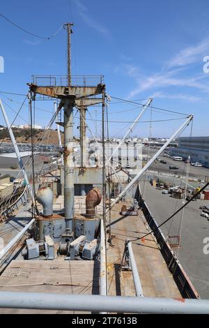 USS Red oak victory in Richmond California Stock Photo - Alamy