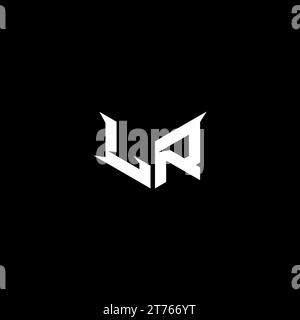 LR Premium emblem logo initial esport and gaming design concept Stock ...
