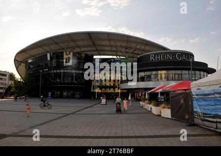 15 June 2023/ Rhein Garlerie Ludwigshfaen on bank of Rheinriver in town ...