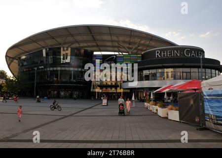 15 June 2023/ Rhein Garlerie Ludwigshfaen on bank of Rheinriver in town ...