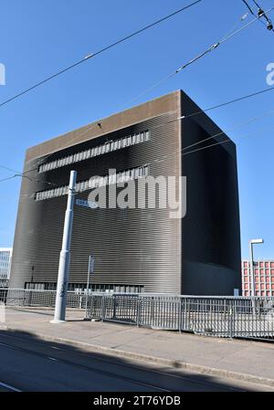 Major railway signal box, a mysterious black box outside Basel SBB ...