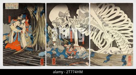 Takiyasha the Witch and the Skeleton Spectre 2 Stock Photo - Alamy
