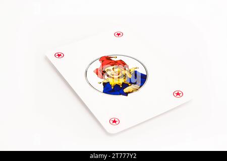 Playing card. Spade symbol. Abstract night sky background Stock Photo ...