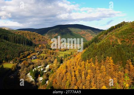 View of the Dulas Valley from Corris southwards, Gwynedd/Powys border ...