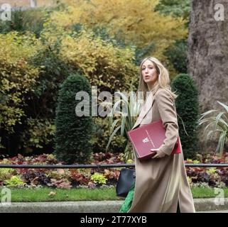 Chief Secretary to the Treasury Laura Trott leaves 10 Downing Street ...