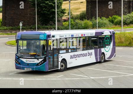 Stagecoach Autonomous Bus parked at Ferrytoll Park & Ride, Fife ...