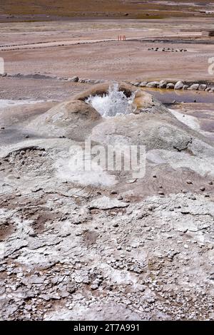 Geyserite is a variety of opaline silica that found around geysers or ...