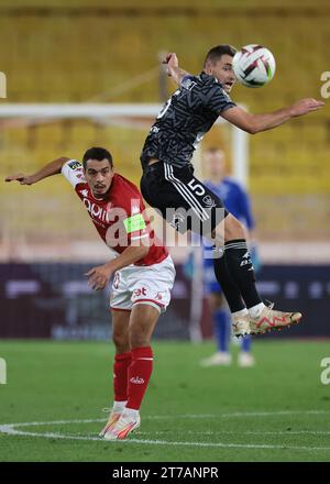 Wissam Ben Yedder - Ligue 1 Monaco v Lens in Monaco on August 20, 2022 ...