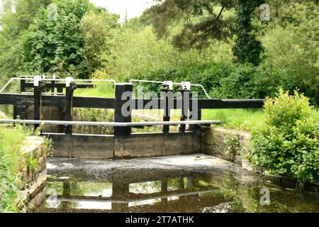 River Barrow lock, Graiguenamanagh, County Kilkenny, Ireland Stock ...