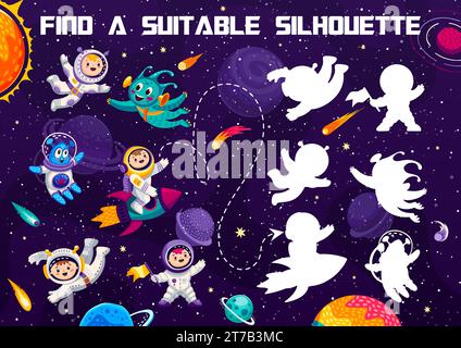 Find suitable silhouette of UFO and alien, astronaut and spaceship in ...