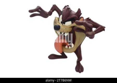 Taz on a white isolated background Stock Photo - Alamy