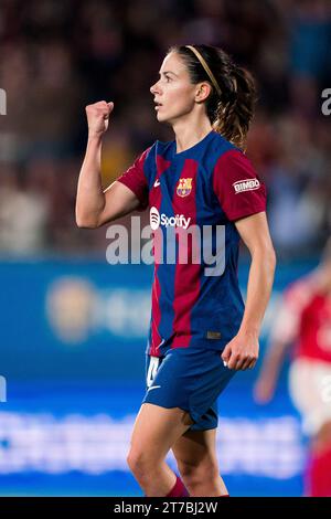 Aitana Bonmati of FC Barcelona celebrates the victory during the Copa ...