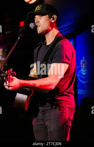 Edmonton, Canada. 09th Nov, 2023. Canadian country music artist Griffen ...